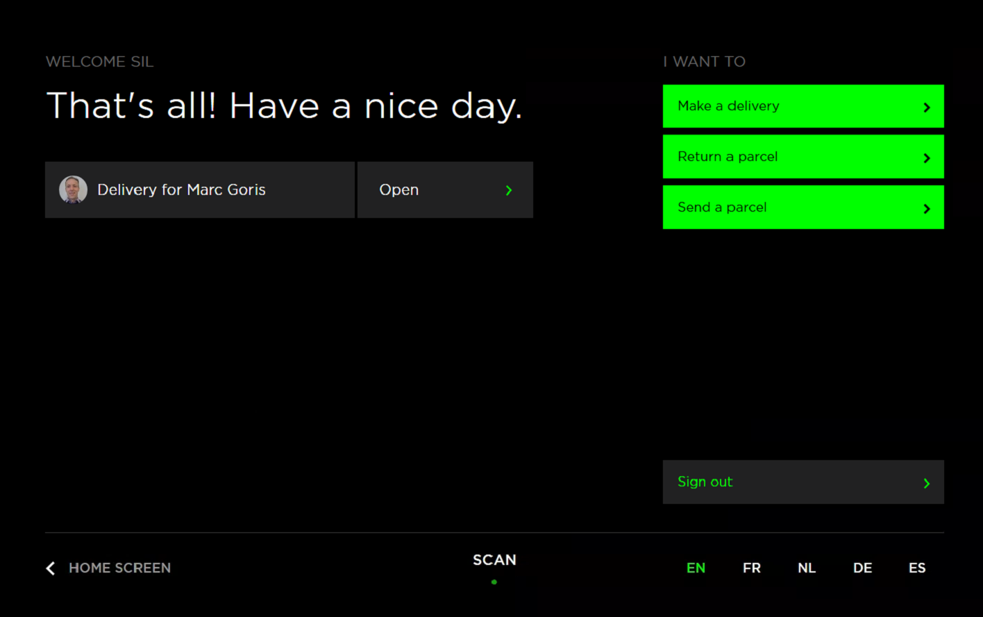 How to send or return a parcel using the Bringme Box with a Send ...